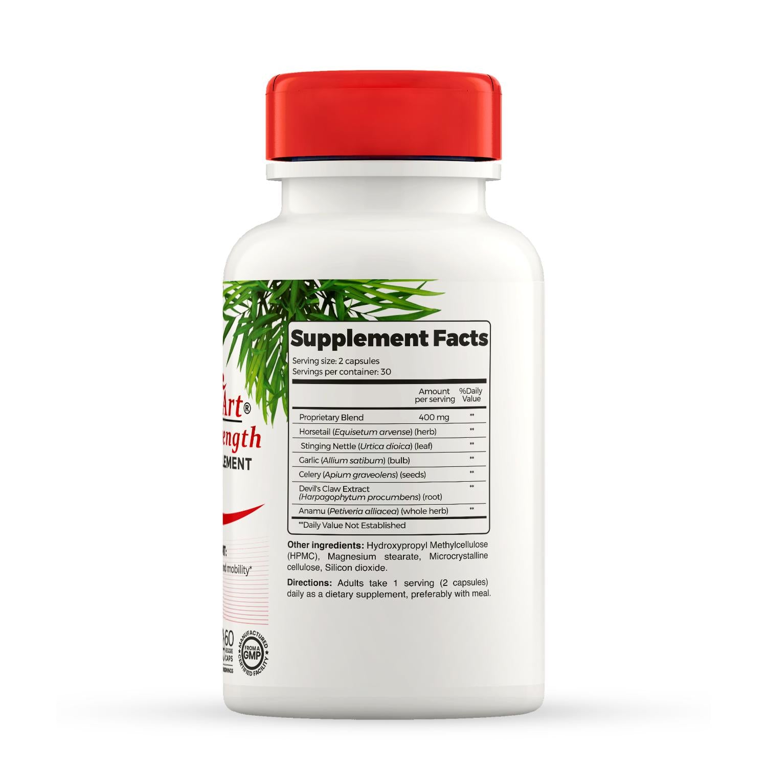 Reuma Art X Strength | 60 Veggie Caps | Joint Health & Joint Support ...