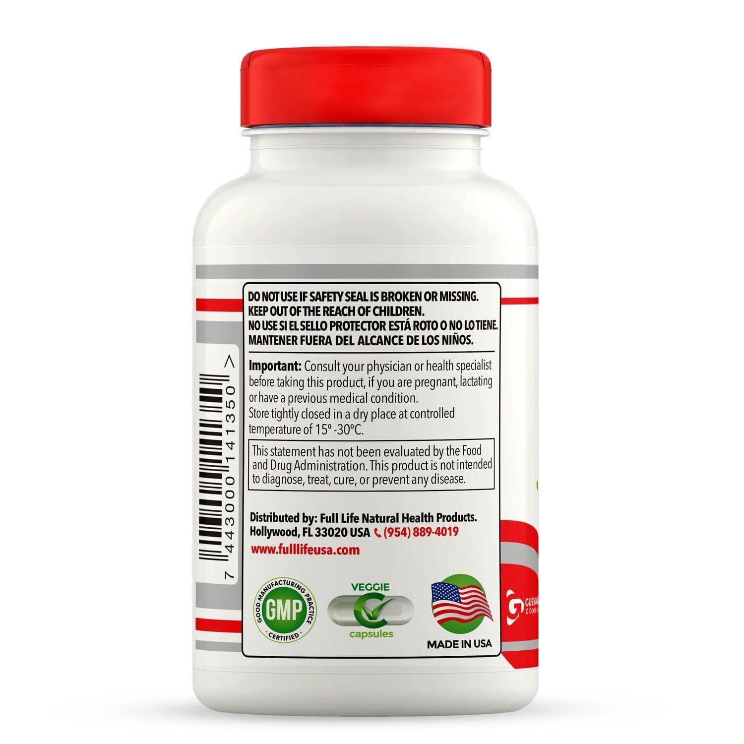 Colon Cleanse Pill - 120 Veggie Capsules | Full Life Direct