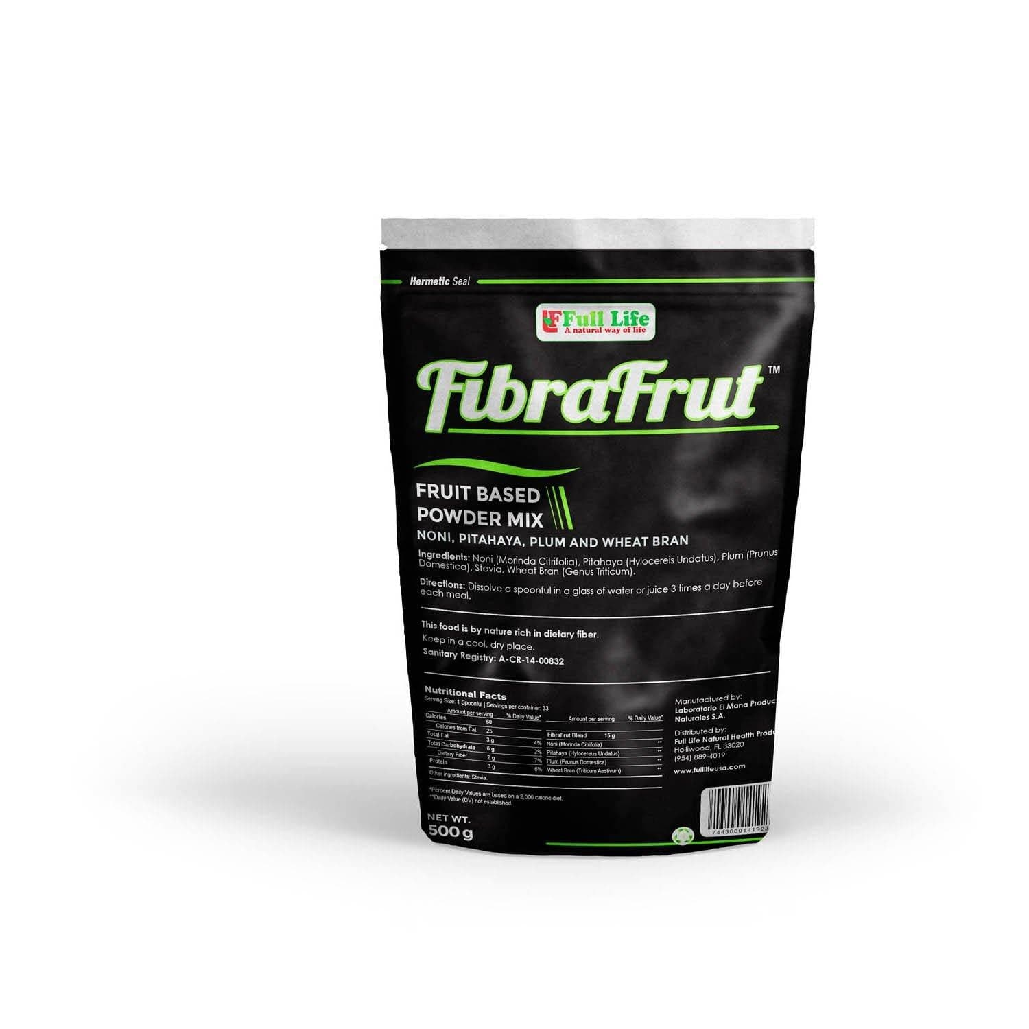 FibraFrut - 500g Powder – Full Life Direct