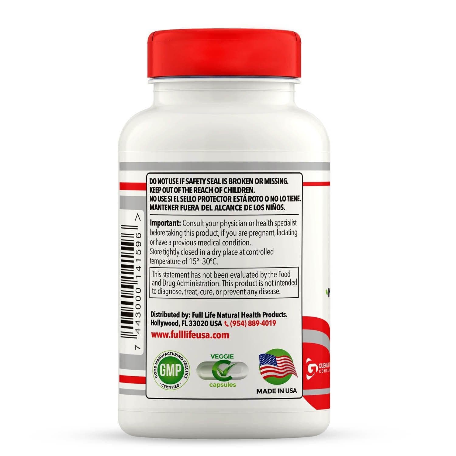 Prostate Health Supplement - 60 Veggie Capsules | Full Life Direct